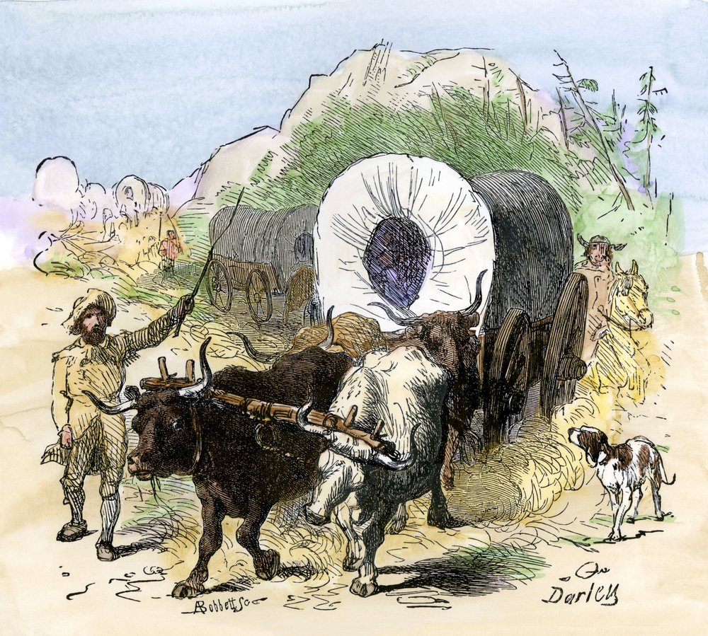 History of the Settlers and the Conquest of the West: American Pioneers
