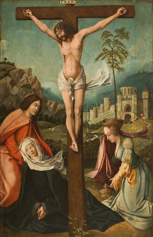 Crucifixion by Flemish School: Buy fine art print