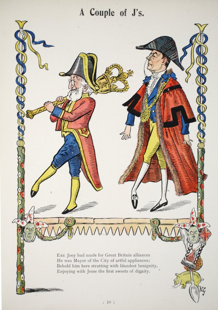 A Couple of J's, illustration from The Struwwelpeter Alphabet, verse by ...