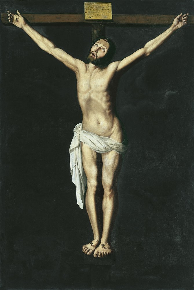 Christ on the Cross by Francisco de Zurbaran