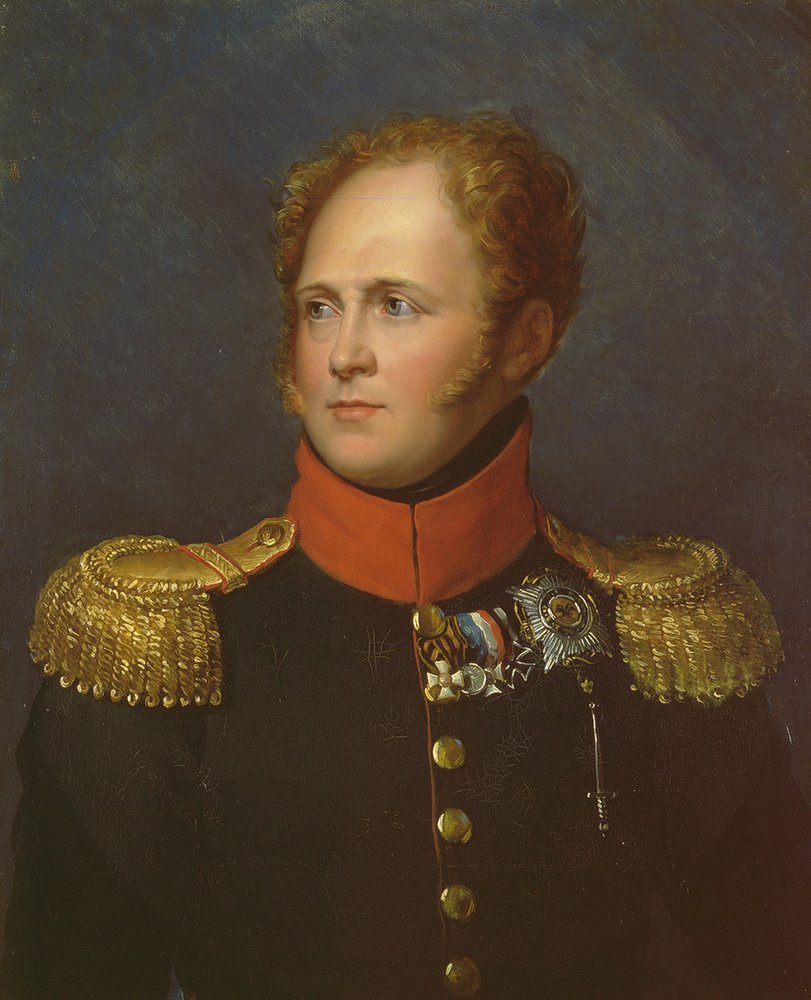 Portrait of Emperor Alexander I