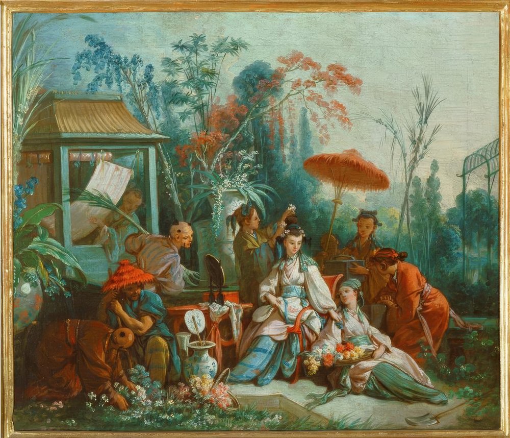 Chinese Garden by François Boucher: Buy fine art print