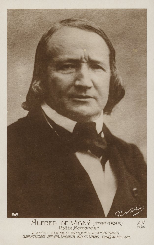 Alfred de Vigny by French Photographer: Buy fine art print