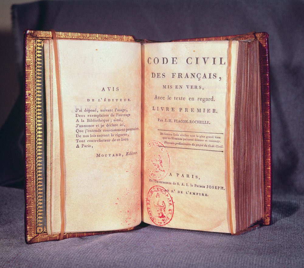 The Napoleonic Code by French School: Buy fine art print