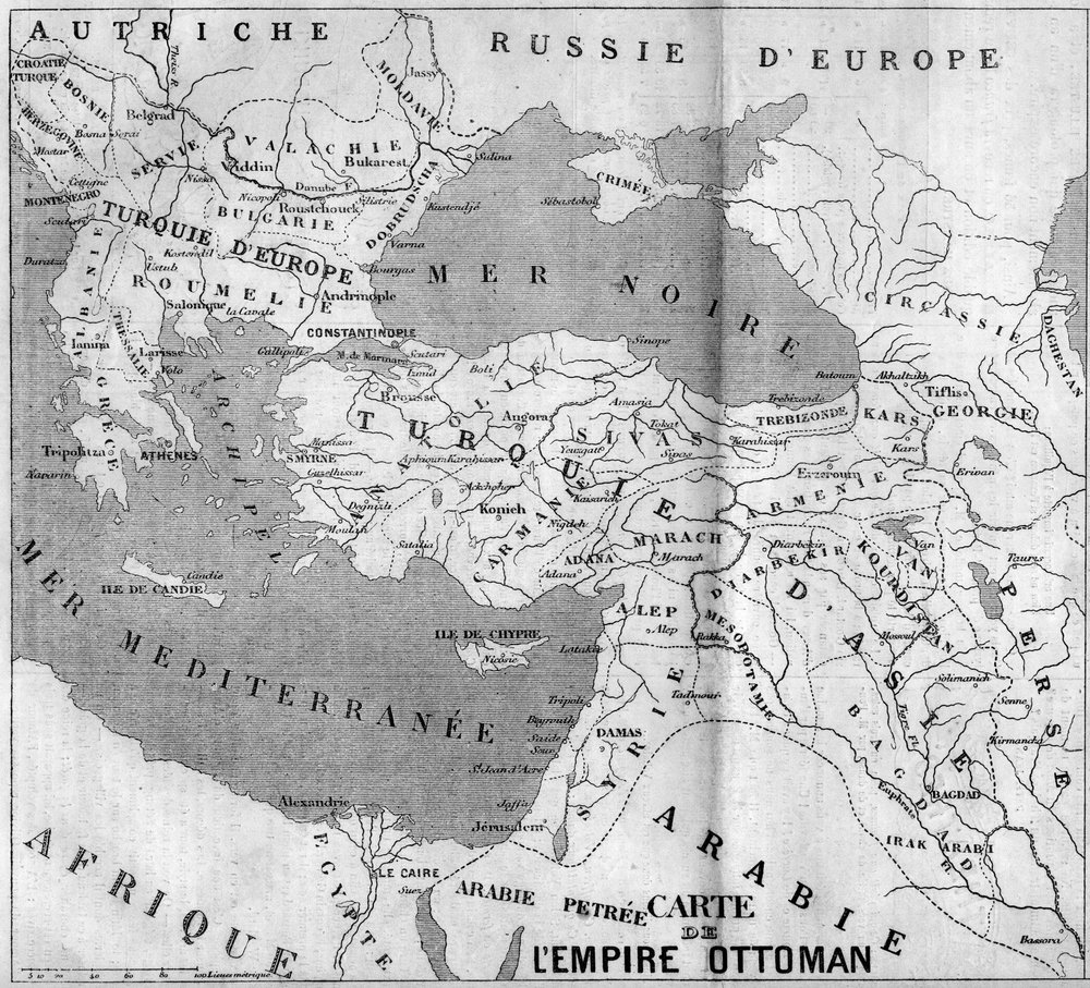Outline Map Of Ottoman Empire