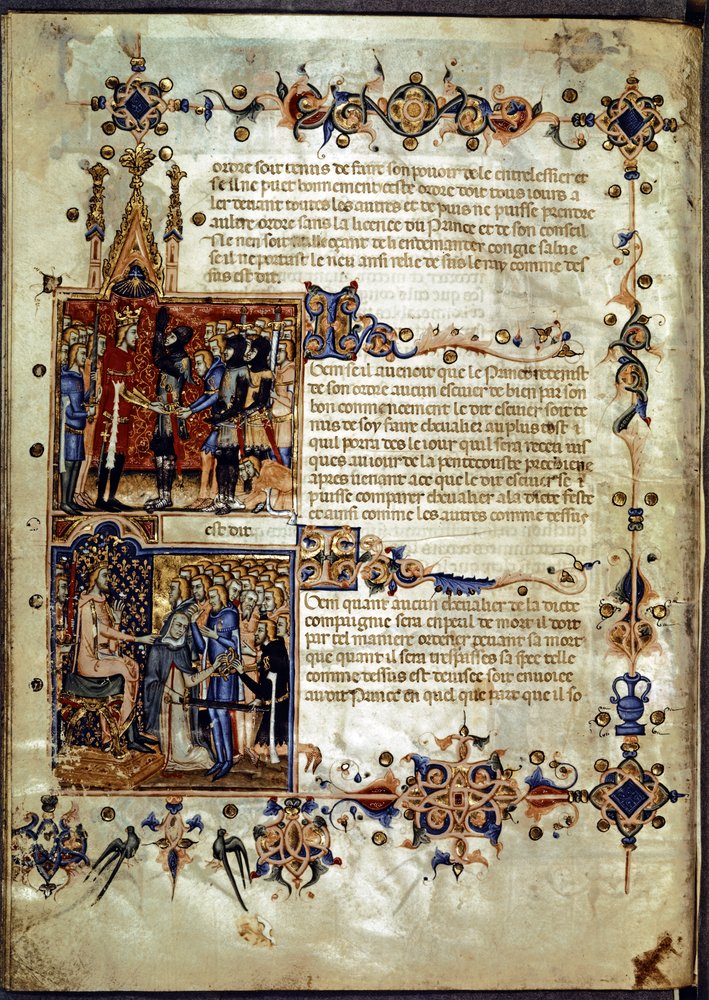 Knights 'The Oath of Allegiance' (upper part)