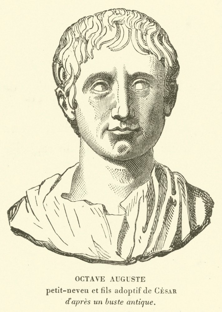 Augustus Caesar Drawing