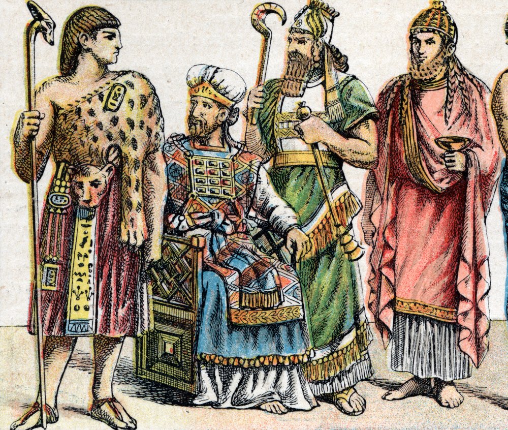 Religious Costumes in Antiquity: Portrait of an Egyptian High Priest, a ...