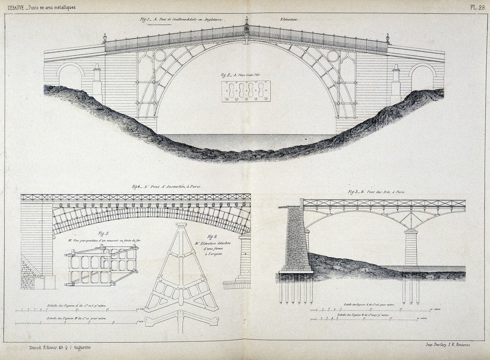 bridge drawing plan