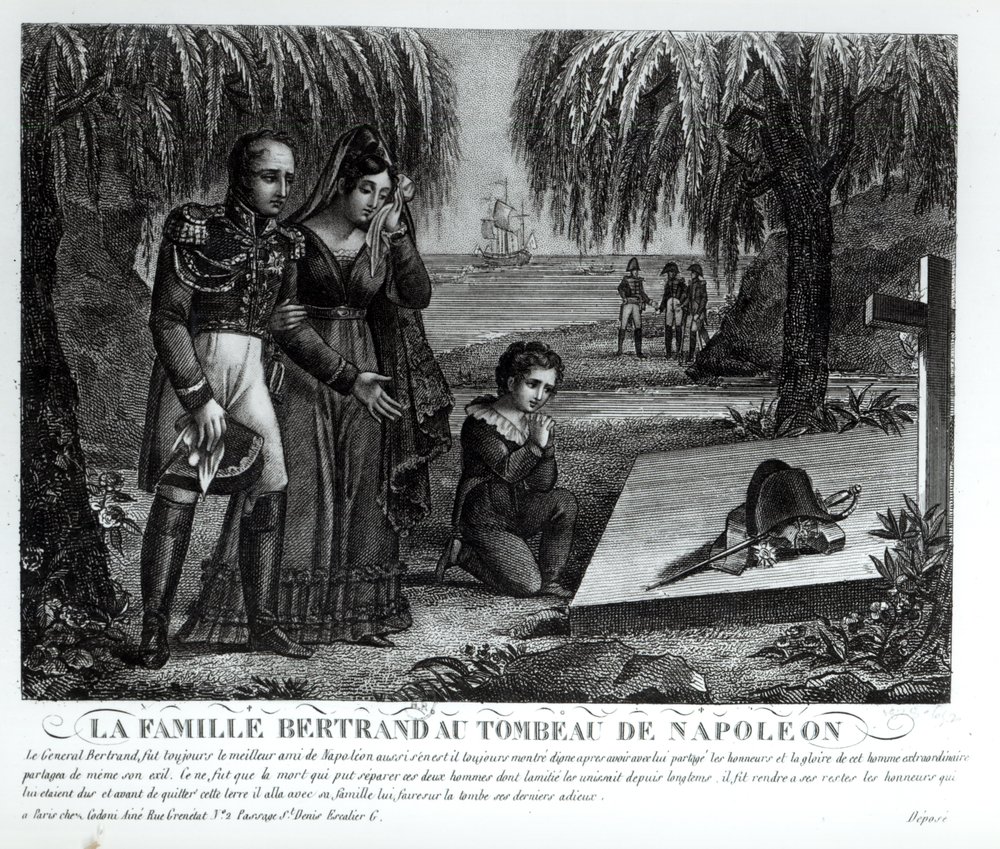 The Family of General Henri-Gratien Bertrand at the Tomb of Napoleon ...