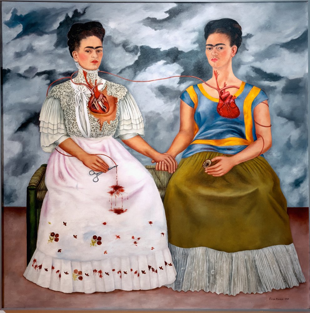 The Two Fridas by Frida Kahlo: Buy fine art print