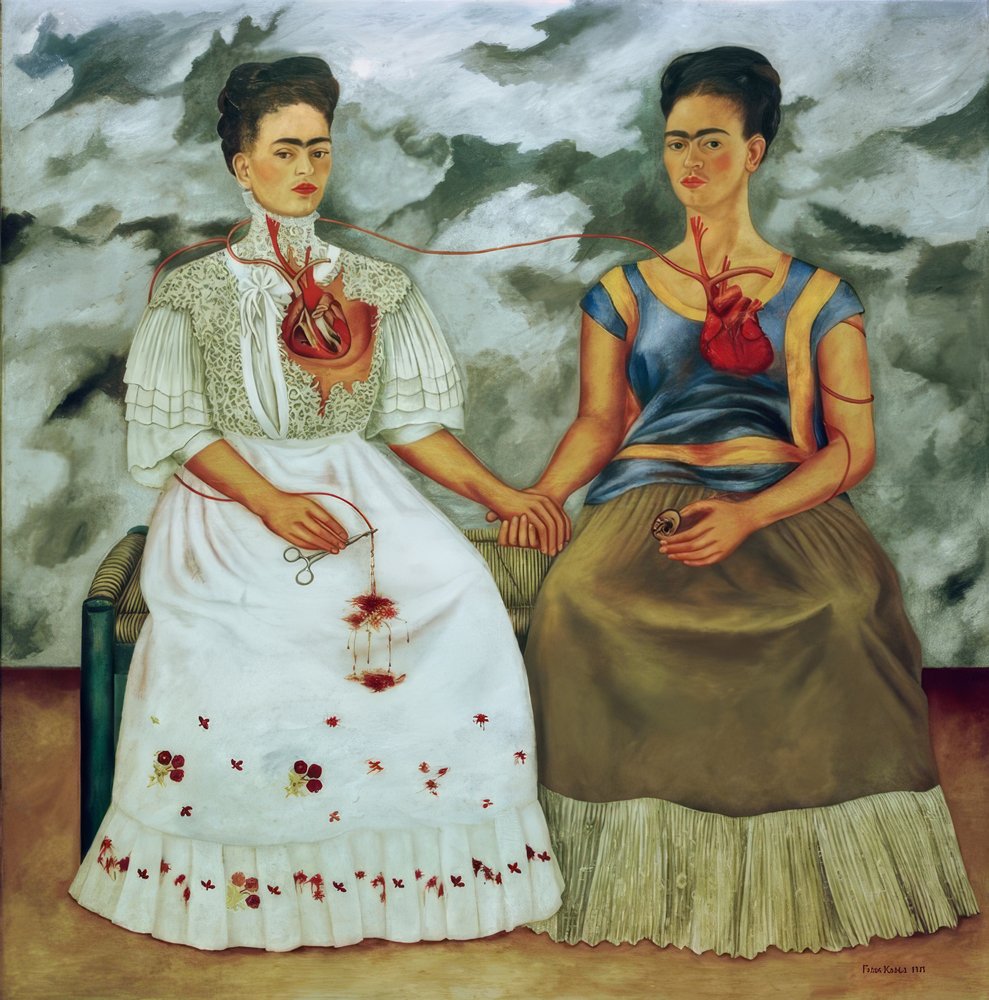 The Two Fridas by Frida Kahlo: Buy fine art print