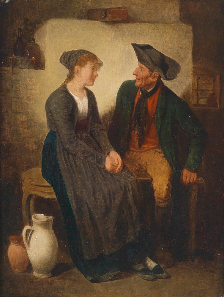 The Admirer by Friedrich Friedlander: Buy fine art print