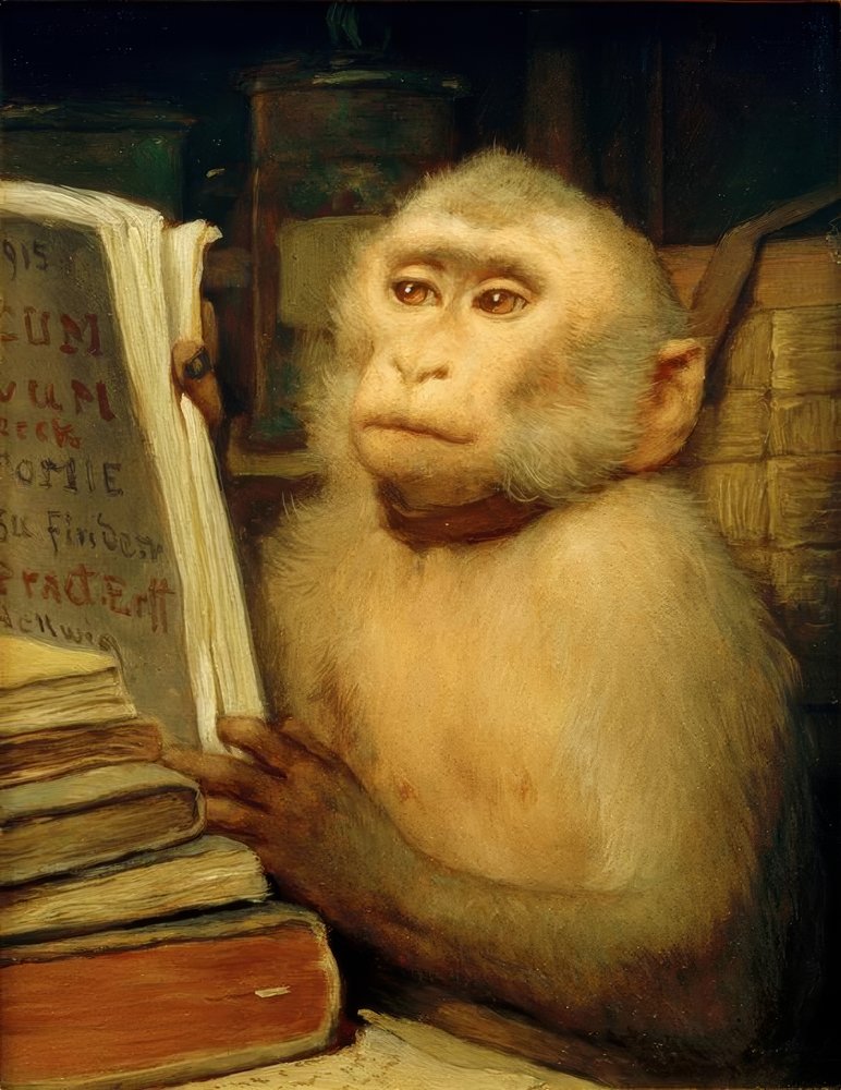 monkey reading records