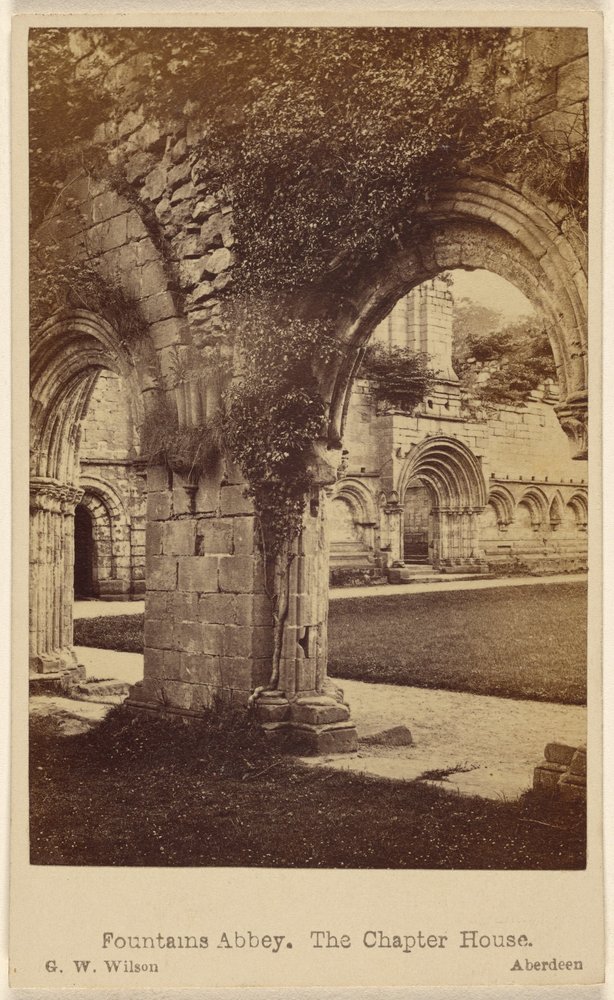 Fountains Abbey. The Chapter House
