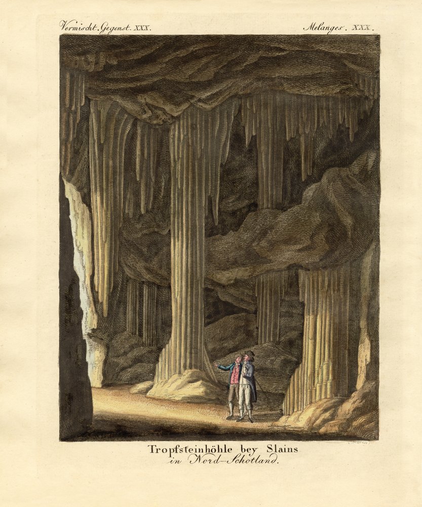 The Limestone Caves by German School: Buy fine art print