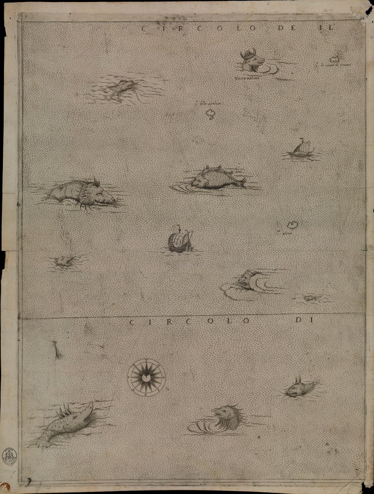 Map of Africa by Giacomo Gastaldi: Buy fine art print