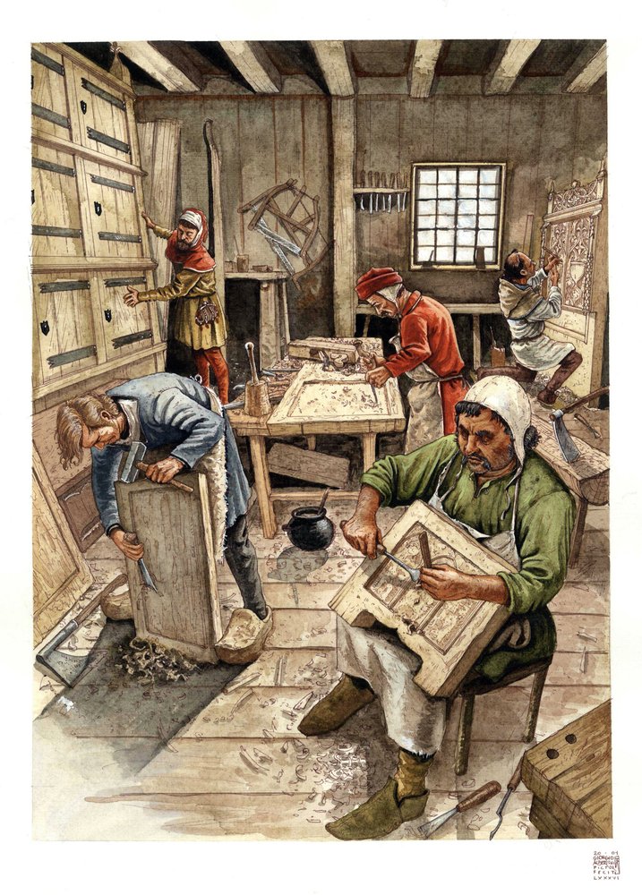 medieval woodwork