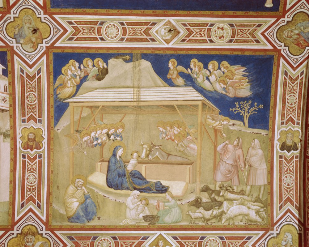 The Nativity by Giotto di Bondone: Buy fine art print