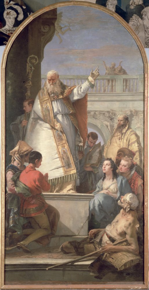 Miracle of St. Patrick by Giovanni-Battista Tiepolo