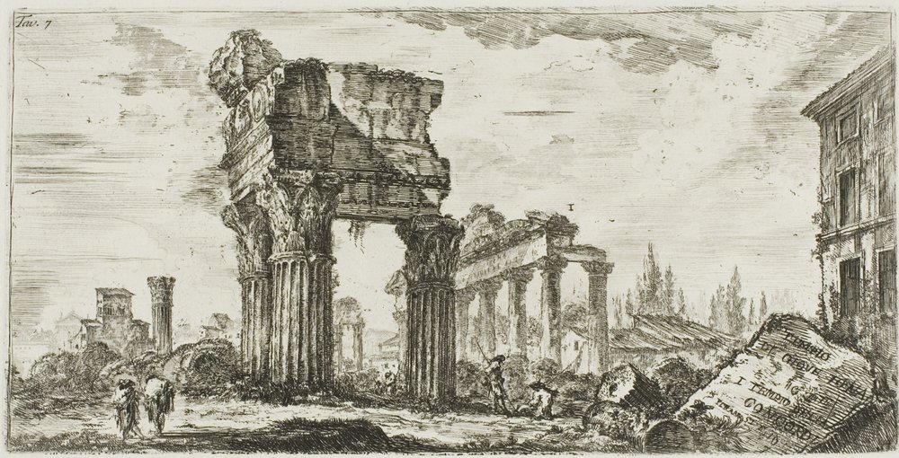 Temple of Jupiter Tonans [Jupiter the Thunderer]. Temple of Concord ...