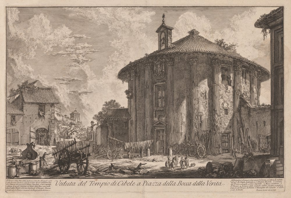 Views of Rome: The Temple of Portunus (?)