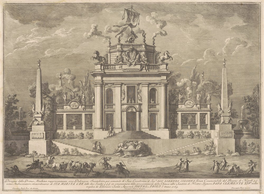 The Prima Macchina for the Chinea of 1769: A "Deliziosa"