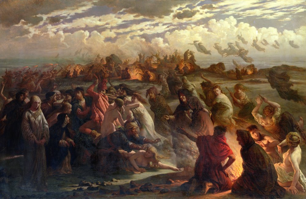 Walpurgis Night by Gustav Adolph Spangenberg