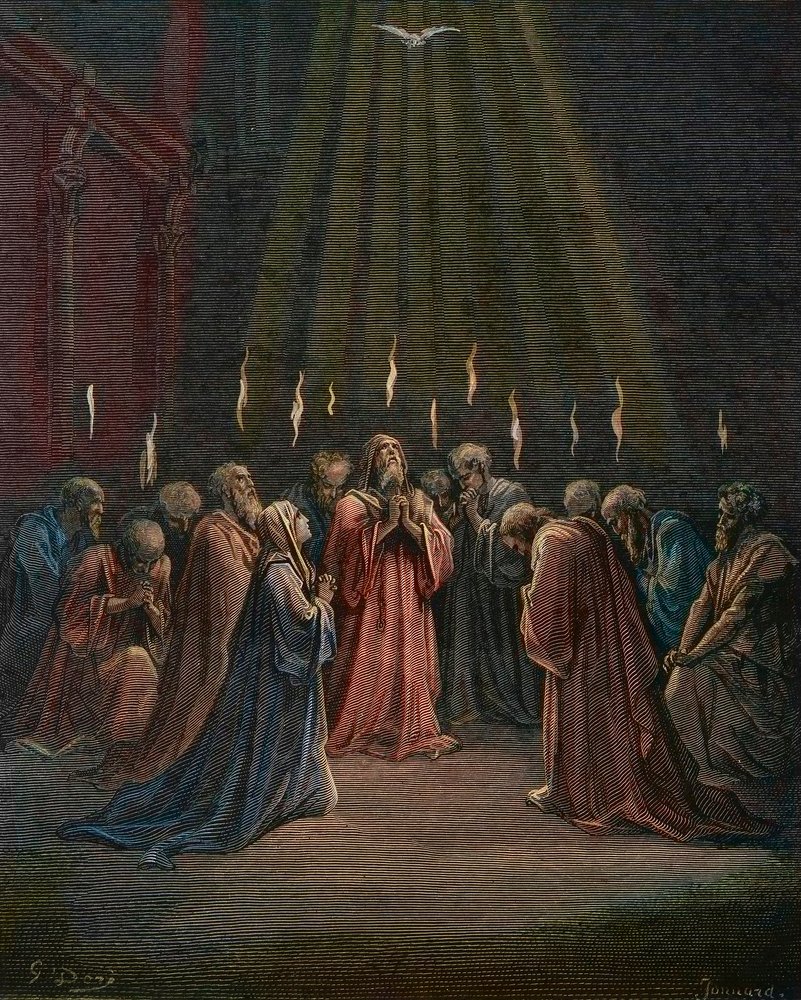 Dali Painting Of Pentecost