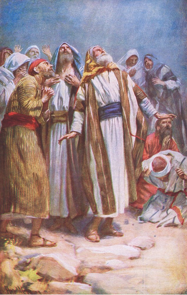 The Ascension, illustration from Harold Copping Pictures: The Crown Series