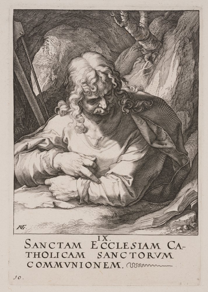 St James the Less, from Christ, the Apostles and St Paul with the Creed
