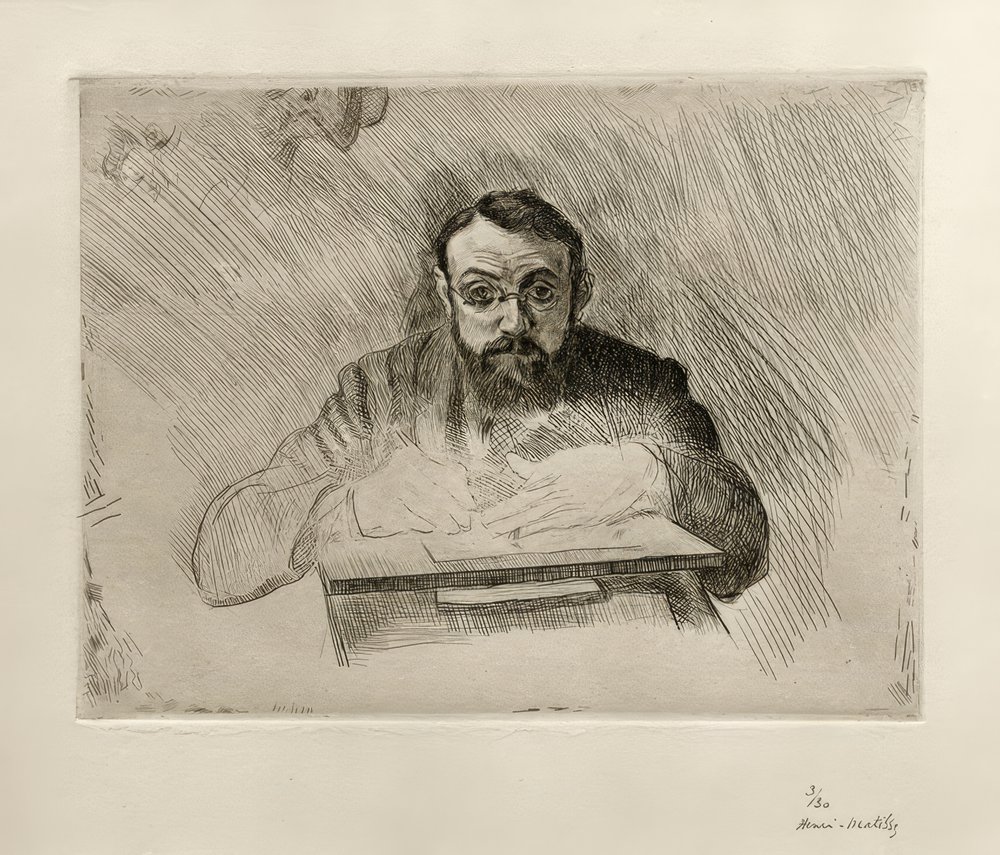 Henri Matisse Engraving by Henri Matisse: Fine art print