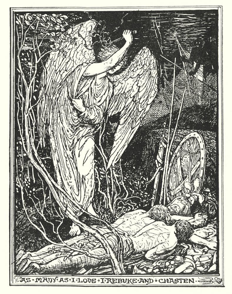 Illustration for The Pilgrim's Progress by John Bunyan