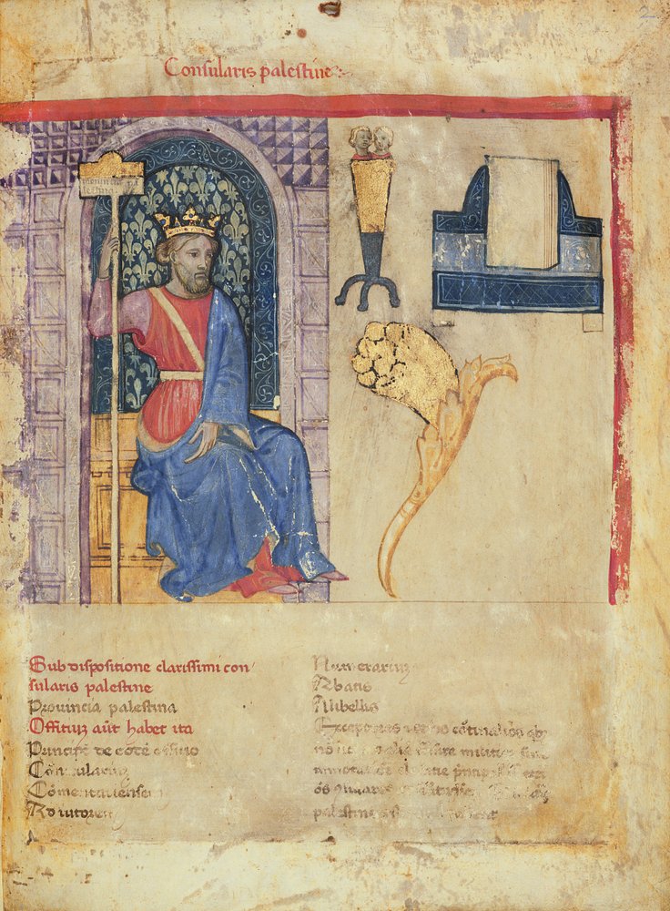 Consularis Palestine, from the Notitia Dignitatum