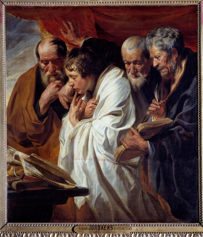 The Four Evangelists by Jacob Jordaens: Buy fine art print