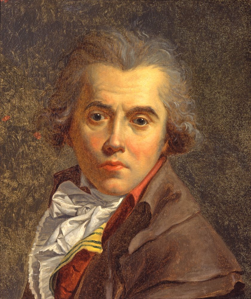 Jacques-Louis David by Jacques Louis David: Fine art print