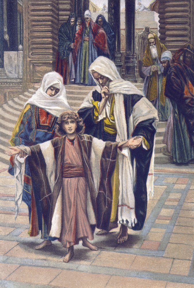 Jesus Found by James Jacques Joseph Tissot: Fine art print