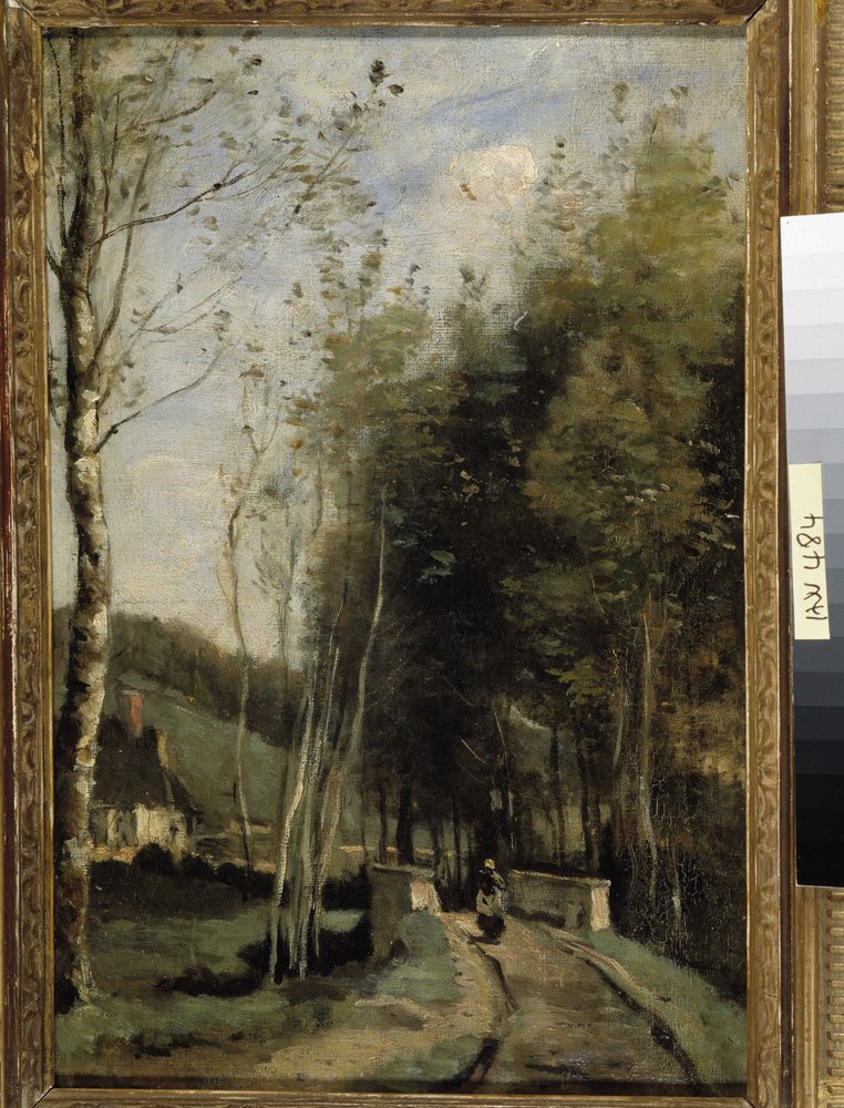 The Little Bridge by Jean-Baptiste-Camille Corot