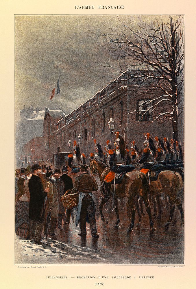 Types and Uniforms of the French Army by Captain Jules Richard ...