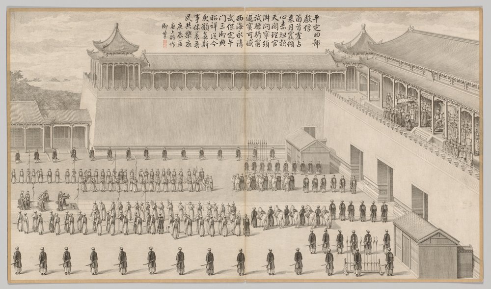 The Presentation of Uigur Captives: from Battle Scenes of the Quelling ...