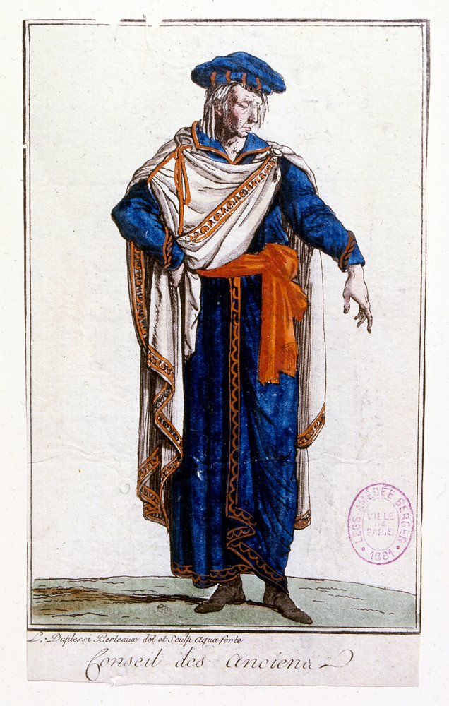 Uniform of a Member of the French Council of State 1795 During the ...