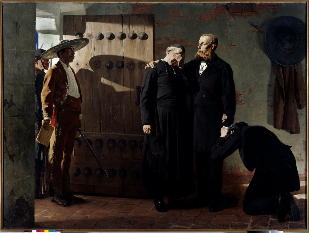 Emperor Maximilian I of Mexico Before His Execution