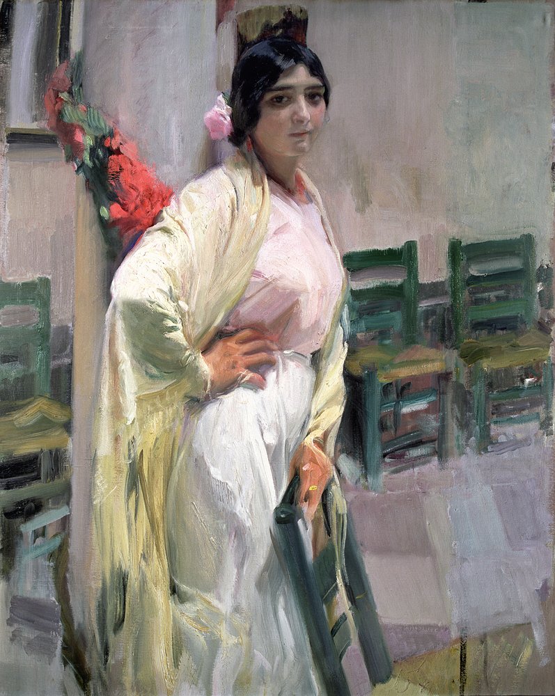 Maria the Beautiful Woman by Joaquin Sorolla