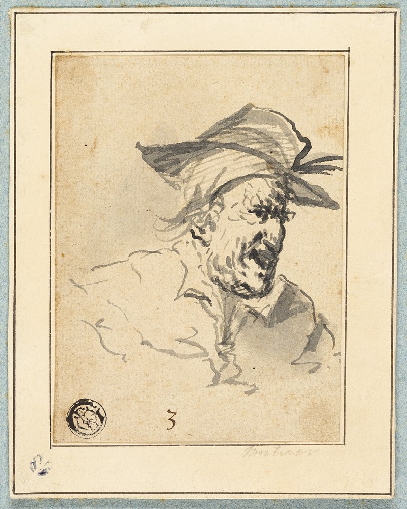 Character Sketch by John Hamilton Mortimer: Fine art print