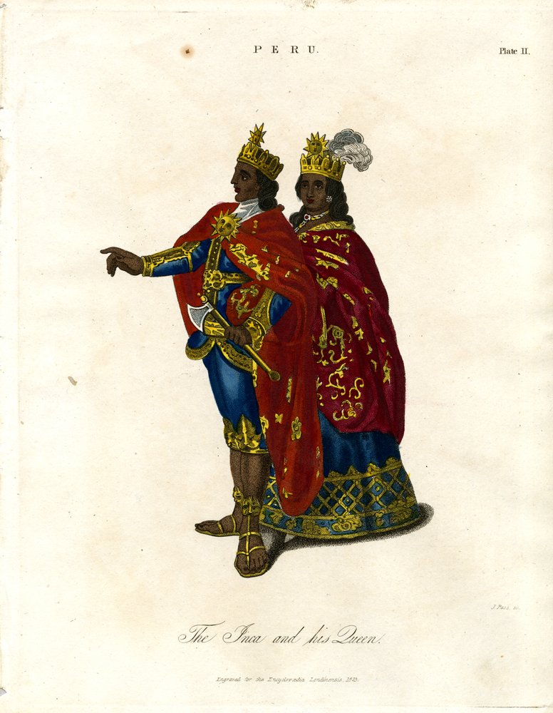 Inca Rulers of Peru by John Pass: Buy fine art print