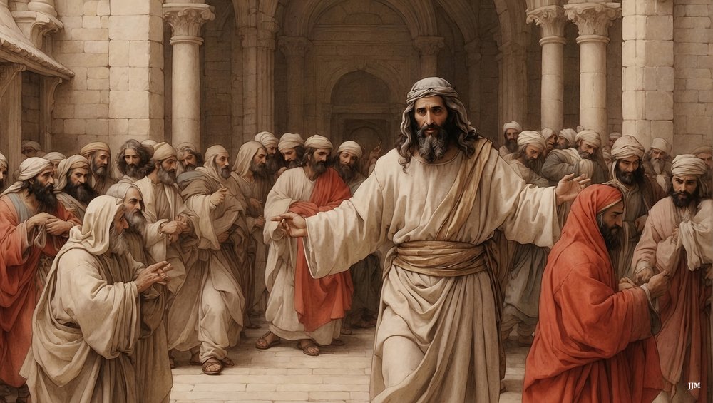 Jesus Drives the Merchants from the Temple 03