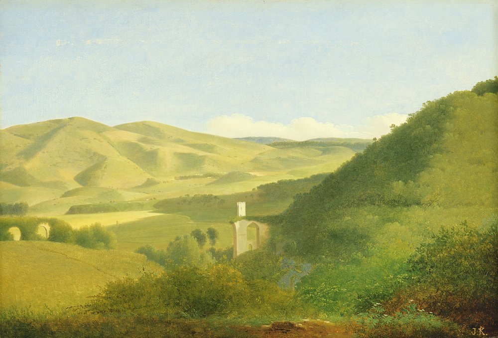 A Valley in the Countryside by Joseph August Knip