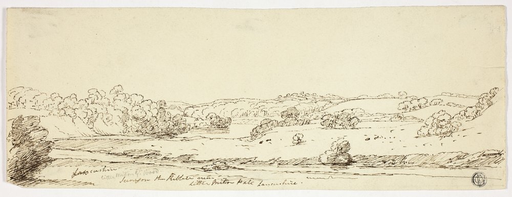 Scenes on the Kibble near Little Milton Hall, Lancashire