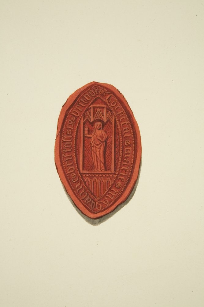 Seal of the Hospital Marie Magdaline [Mary Magdalen] Bristoll IX Britbow