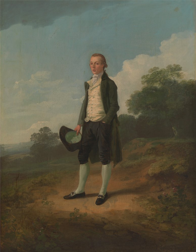 George Biggin by Julius Caesar Ibbetson: Fine art print